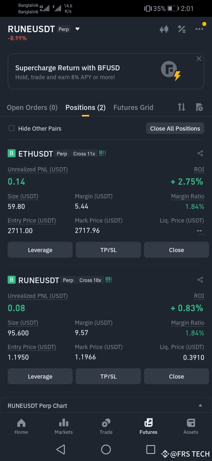 In the name of Allah $ETH $RUNE | FRS TECH on Binance Square