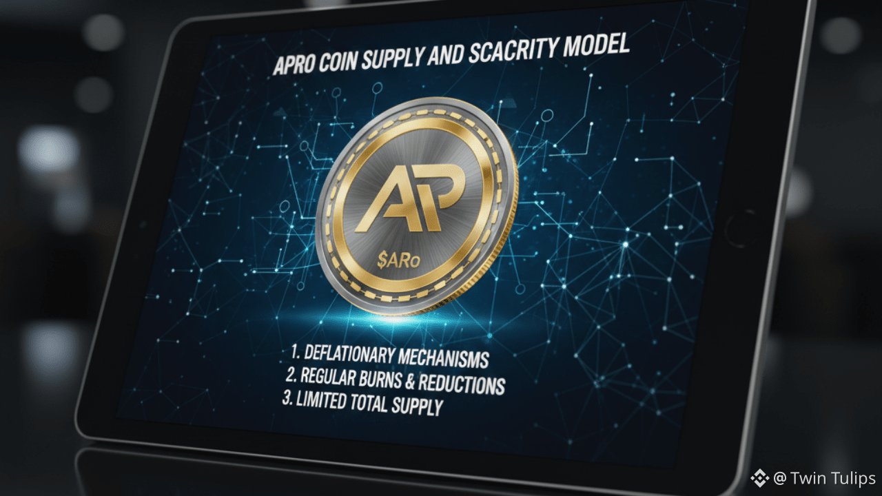 APRo Coin Supply and Scarcity Model | Twin Tulips on Binance Square