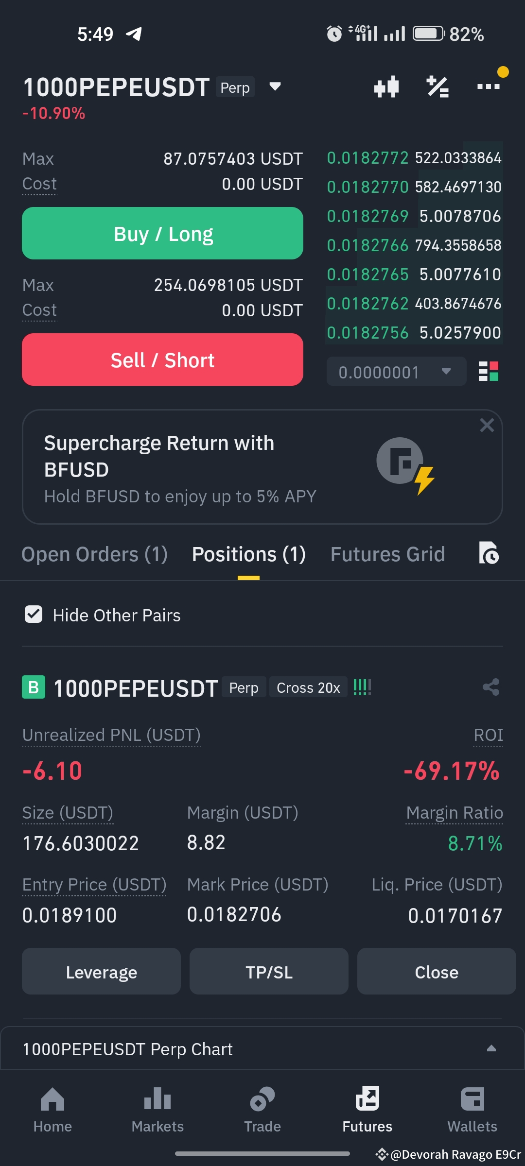 $PEPE Hold ? | Devorah Ravago E9Cr on Binance Square