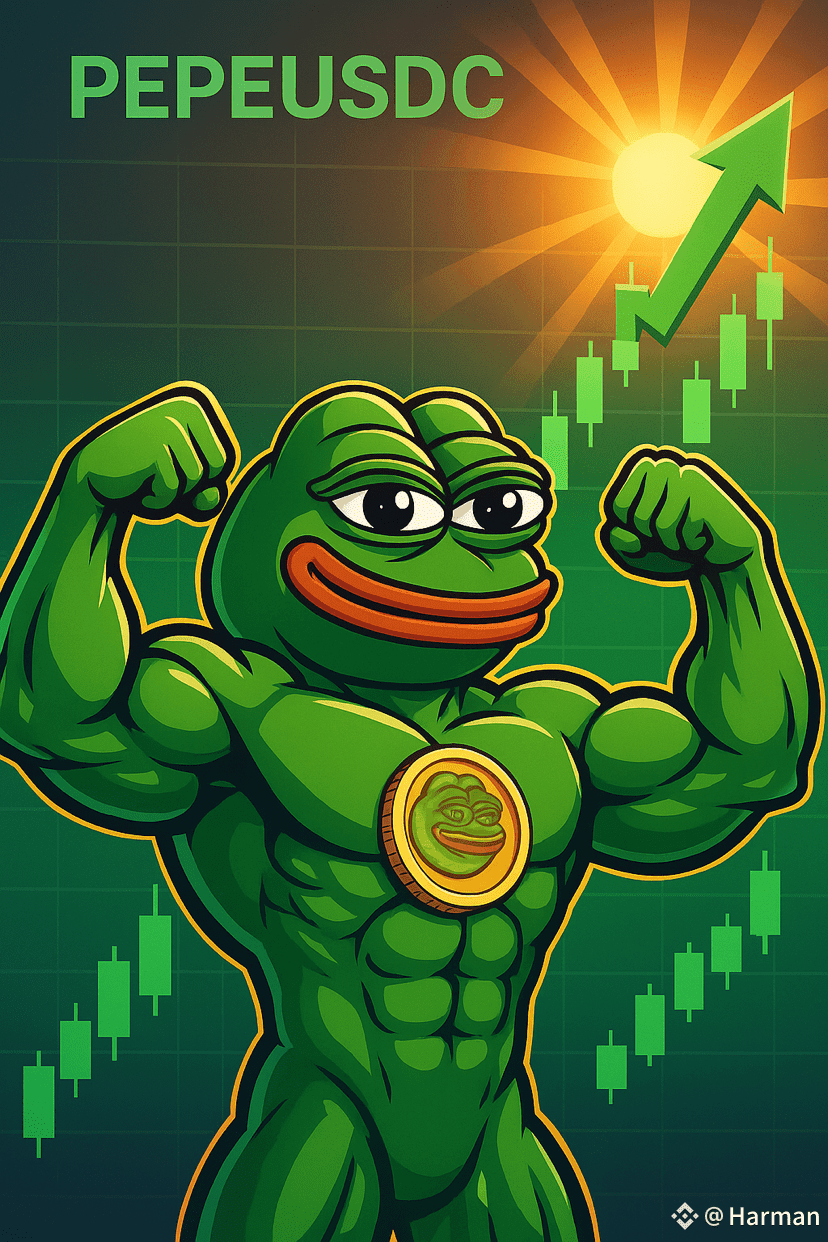 🟢 PEPE isn’t weak — it’s just testing our patience 💚🐸 Ev | Harman on ...