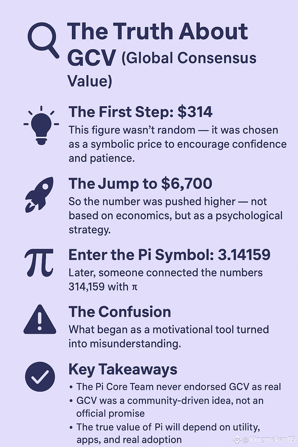 The Truth About GCV (Global Consensus Value) A while back, | Kingmekar ...