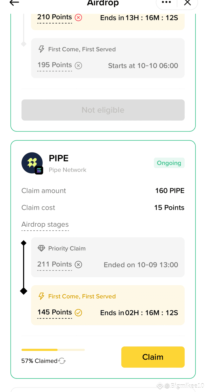 Should i claim $PIPE and then $WAL because i know it will | Bigmikee10 ...