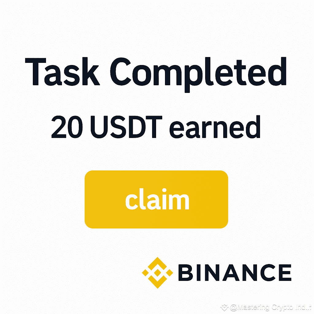 How to Complete Simple Tasks on Binance and Earn 20 USDT 🗝 | Mastering Crypto India on Binance ...