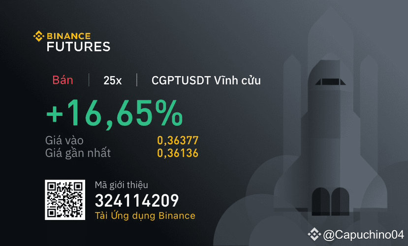 $CGPT Short Entry : 0.364 Tp: 0.325 - 0.335 Stoploss : 0. | Capuchino04 ...