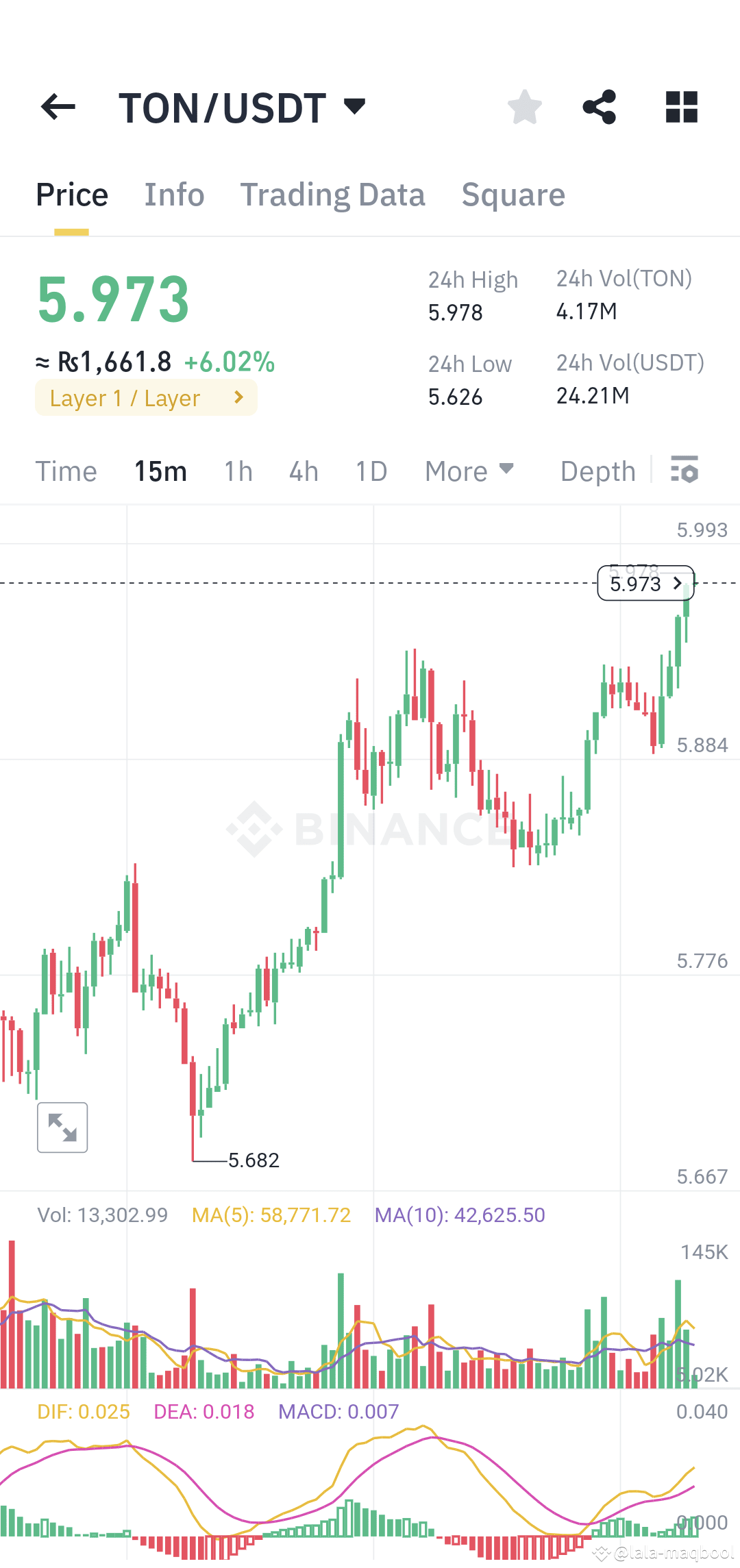 TON Carnage Unleashed: $2.2437K Liquidated at $5.96897! | Fabrice-Alice ...