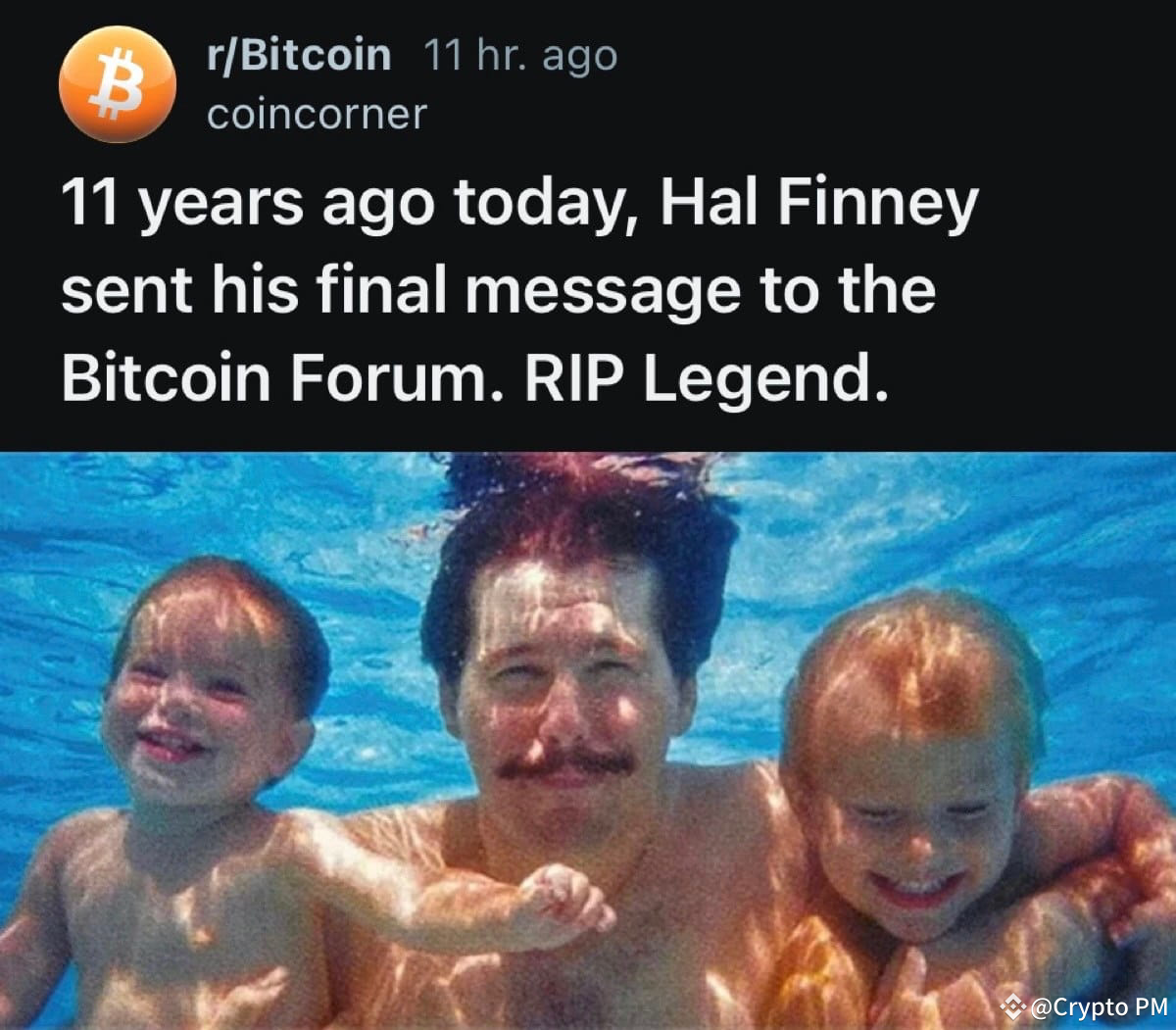 “11 years ago, Hal Finney sent his final message to the #Bit | Crypto ...