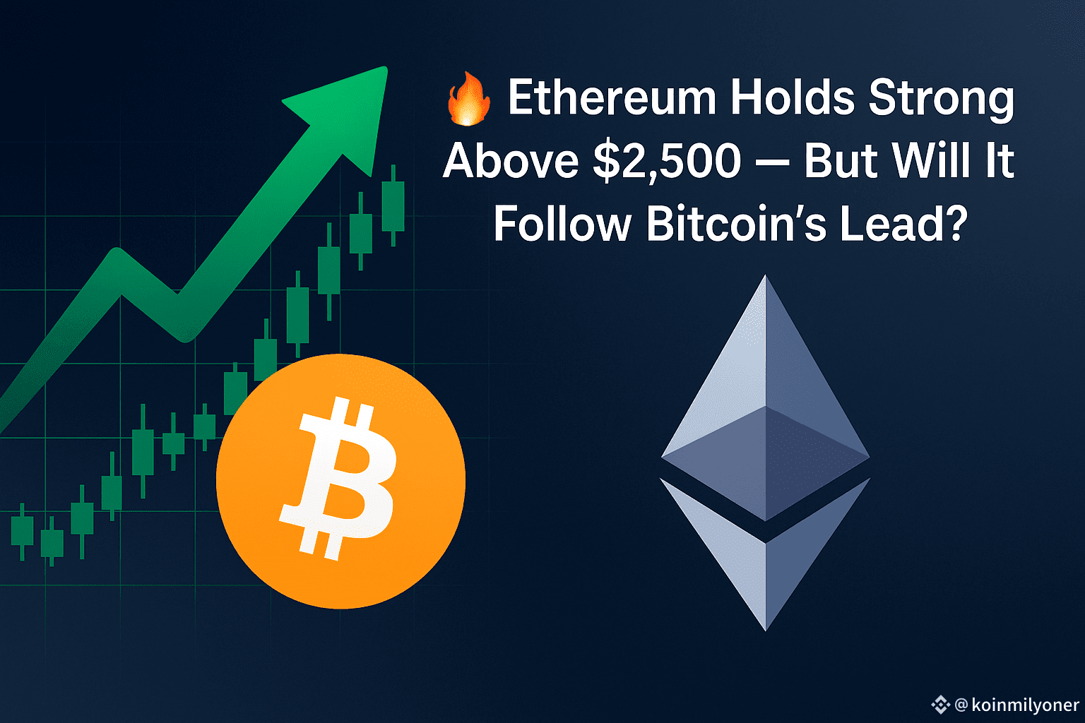 🔥 Ethereum Holds Strong Above $2,500 — But Will It Follow B | koinmilyoner on Binance Square
