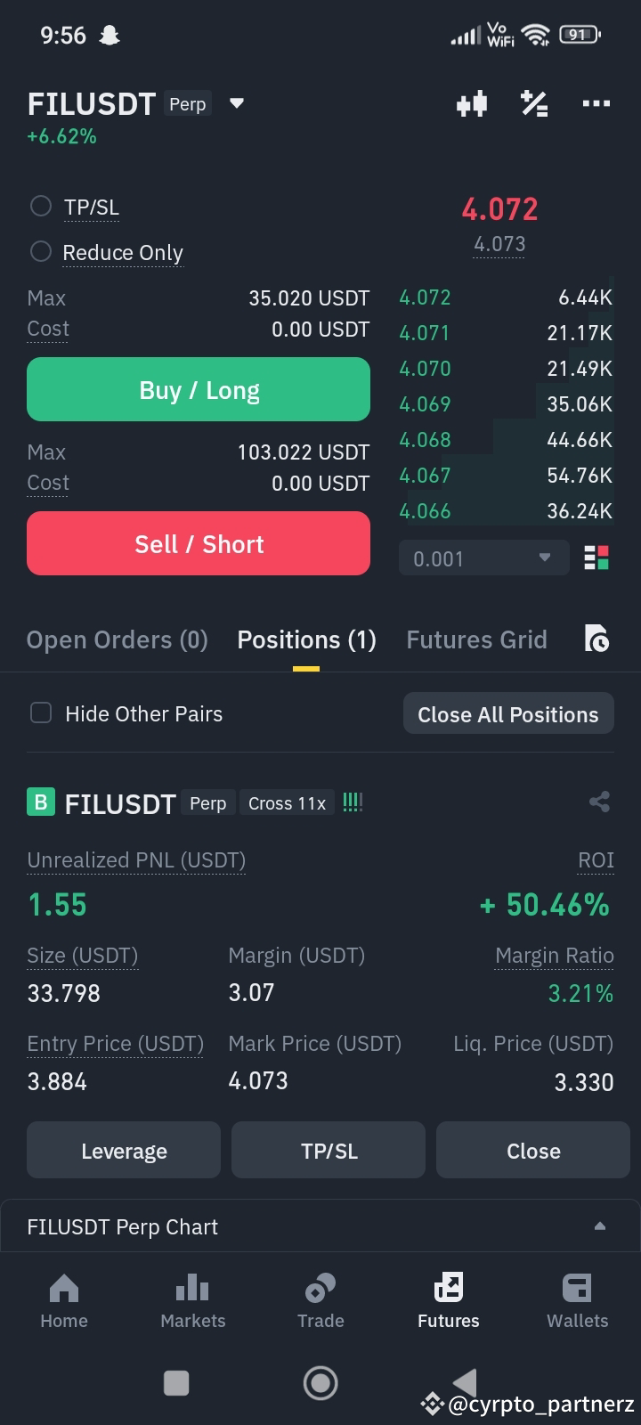 $FIL as you can see I posted yesterday about FILUSDT To bu | cyrpto ...
