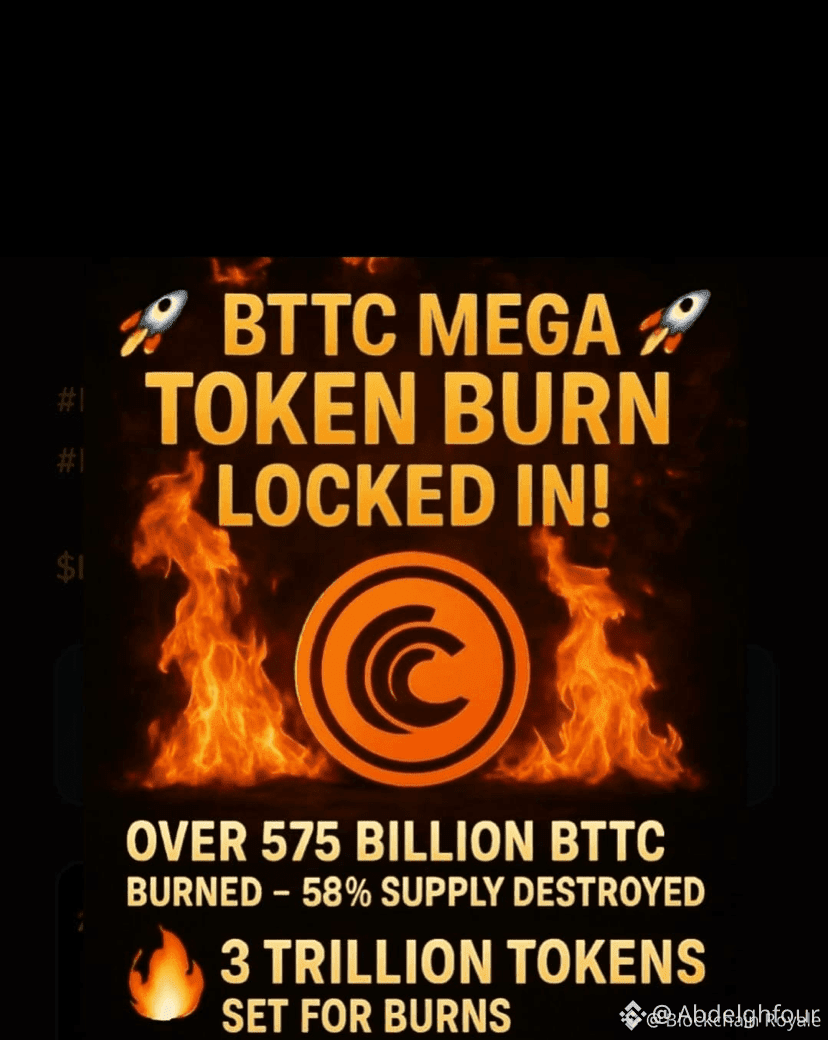 🔥🚀 $BTTC — The supply shock mechanism is activated | ملك التداول ...