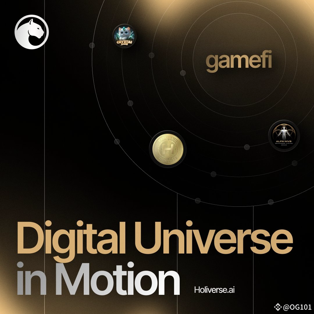 Holiverse GameFi Expansion: Digital Universe in Motion Afte | OG101 on Binance Square
