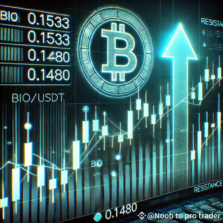 The $BIO/USDT pair is on a roll, with a strong bullish push | Noob to pro trader on Binance Square
