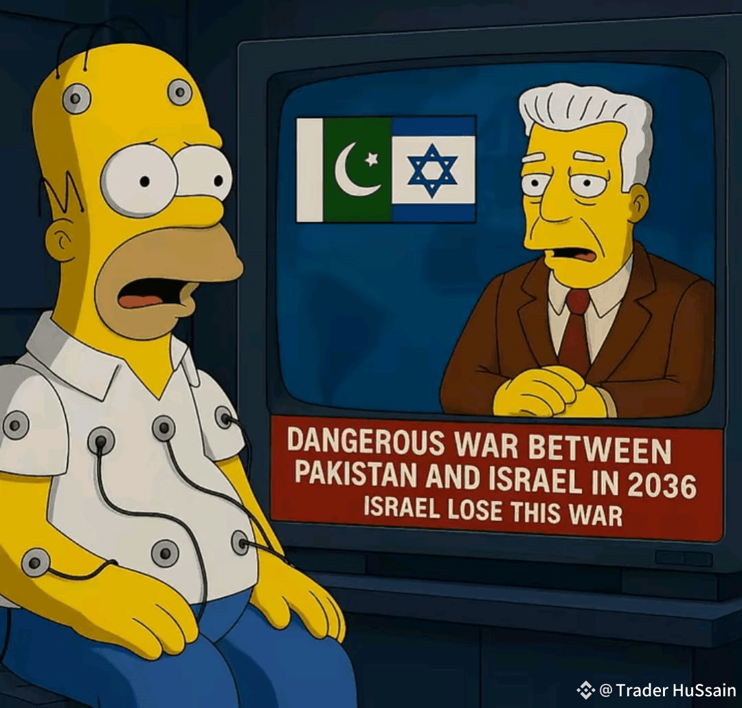 🚨 The Simpsons Predicted a War Between Pakistan and Israel | Trader ...