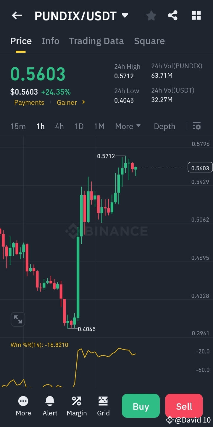 $PUNDIX USDT Big pump today🤑🤑🔥 #PUNDIXUSDT #hilight | David 10 on Binance Square