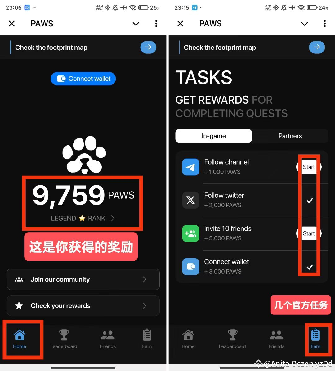 #PAWS Popular Secret🤔 Telegram one-time token airdrop, don' | Anita ...