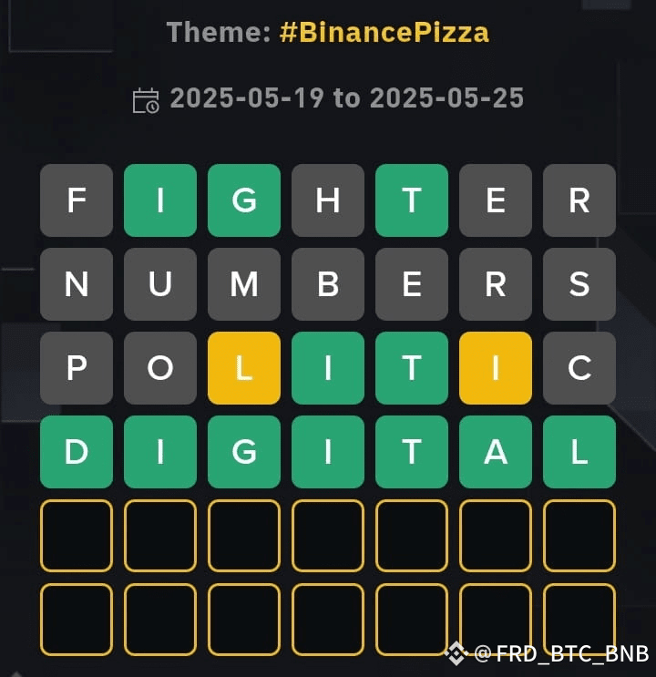 Binance Word of the Day RIGHT ANSWERS. 📆 2025-05-19 to 202 | FRD_BTC ...