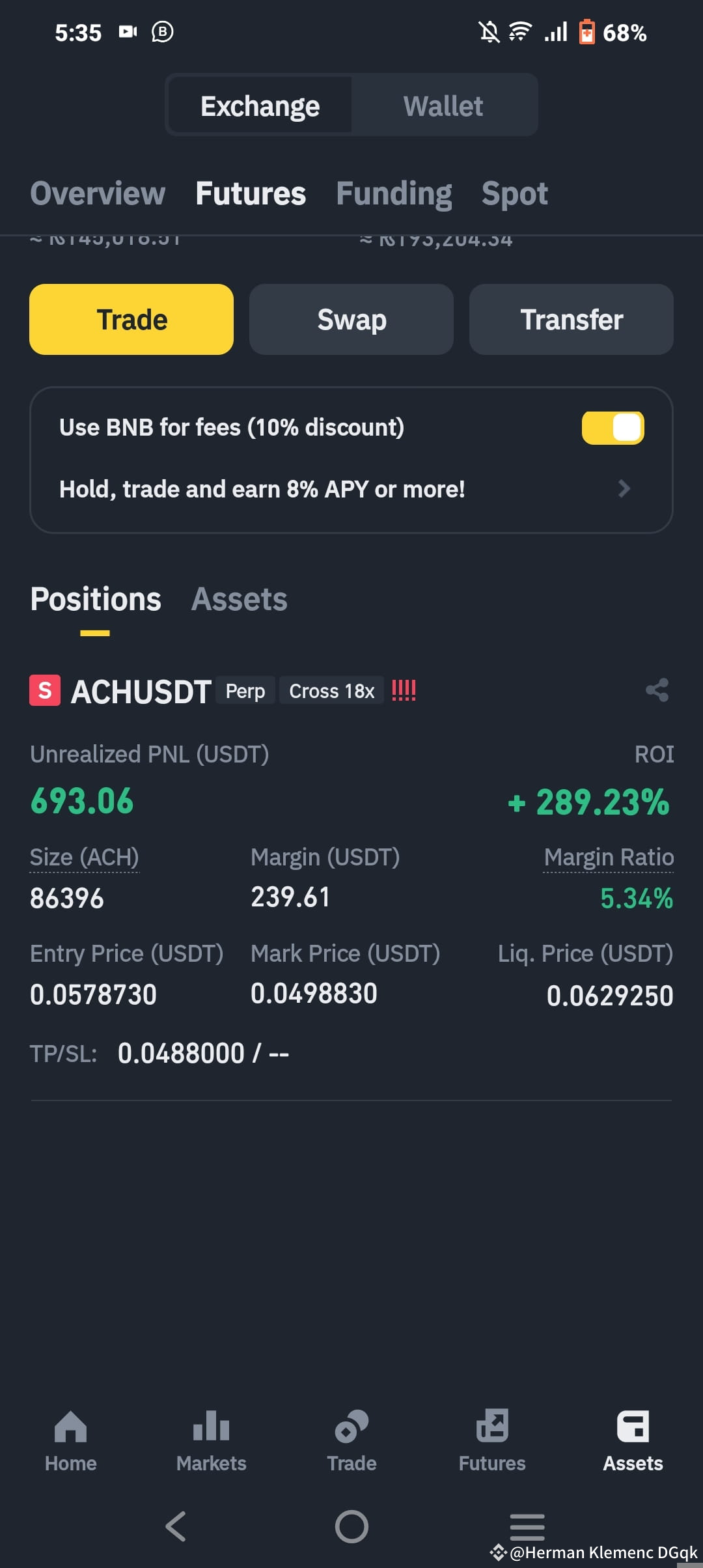 when people say your signal is bad stop it and close it 🙂 i | Herman ...