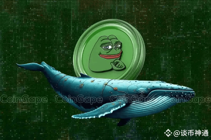 Pepe coin whales buying massively, price about to rise? Dot | 谈币神通 on Binance Square