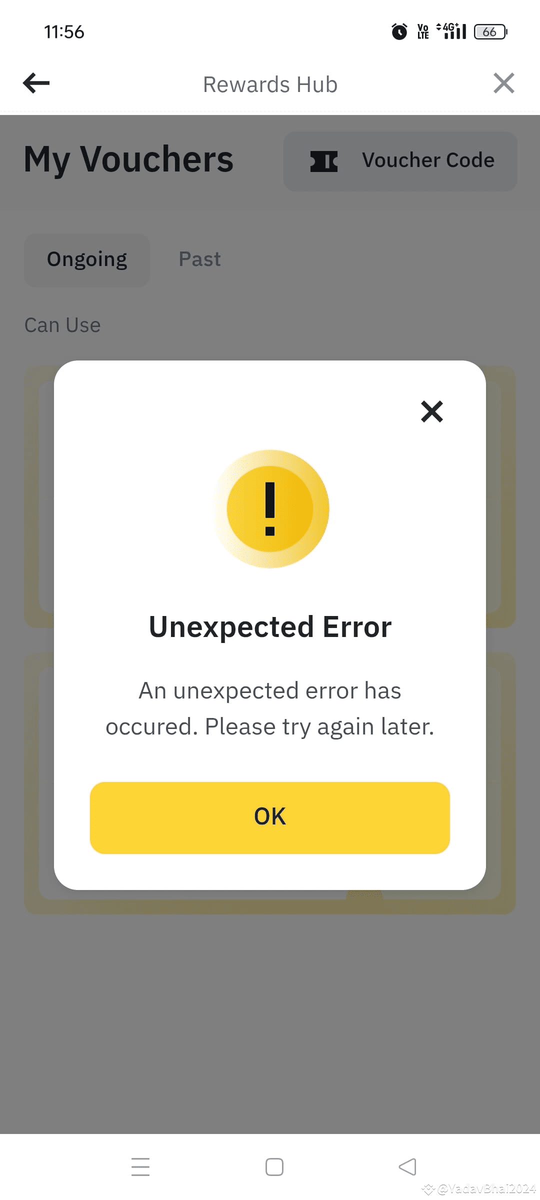 $PEPE Hello everyone, my pepe voucher are showing error when | YadavBhai2024 on Binance Square