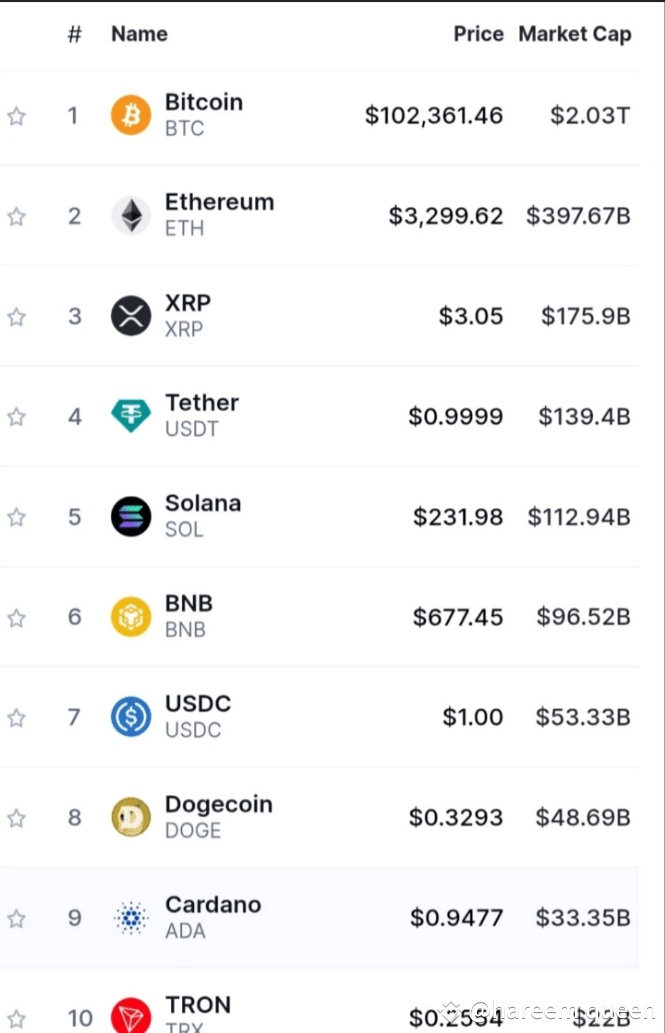 Top 20 Cryptocurrencies & Market Capitalization – January 20 | hareem queen on Binance Square