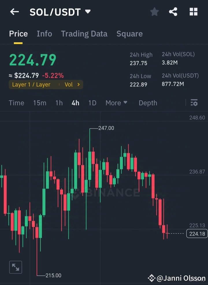 🚨$SOL SOL/USDT Price Update – Key Levels to Watch! 🚨 C | Janni Olsson on Binance Square