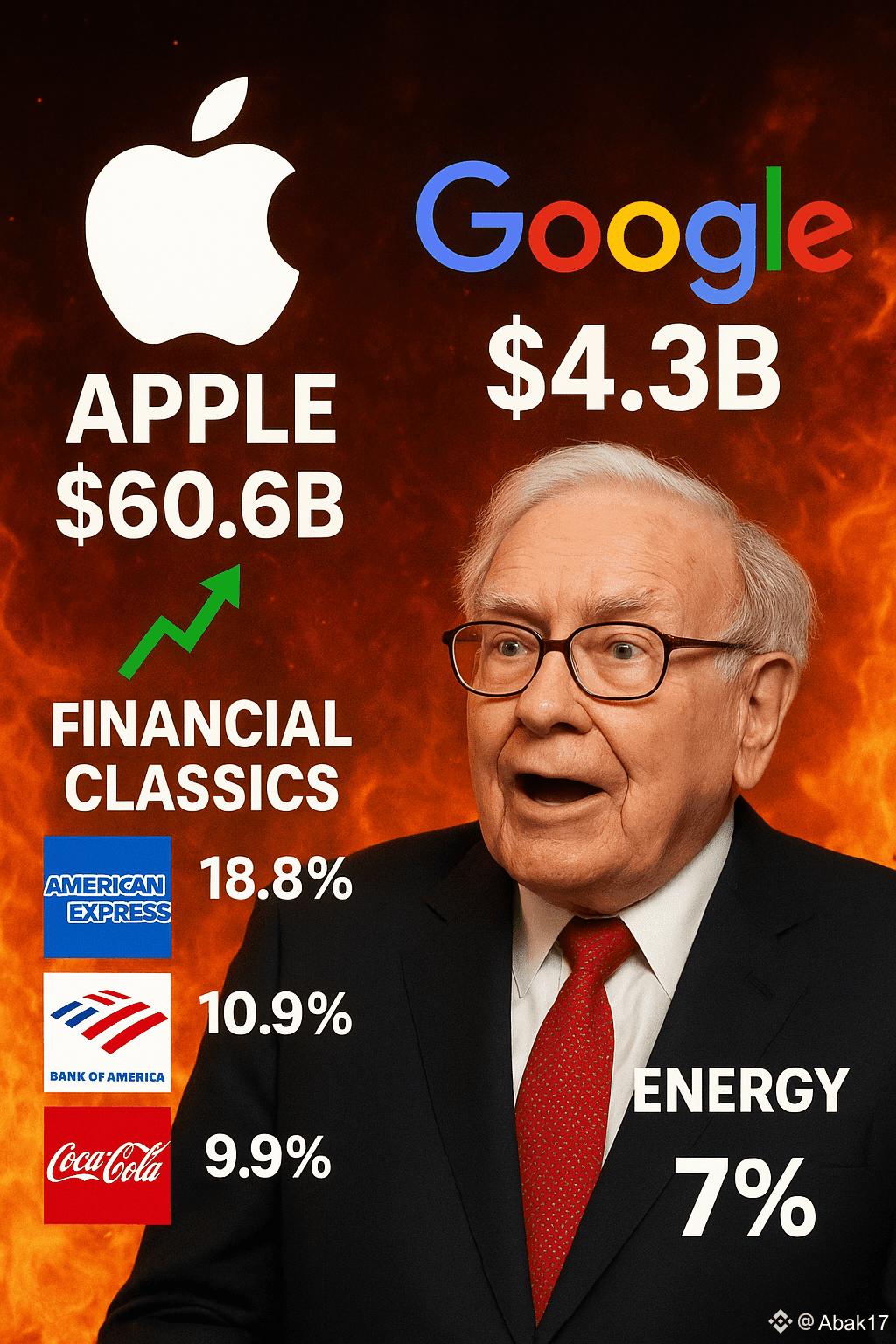 🔥💰 WARREN BUFFETT Q3 2025 — ¡SORPRESA! ¡BUFFET APUESTA POR | Abak17 en ...