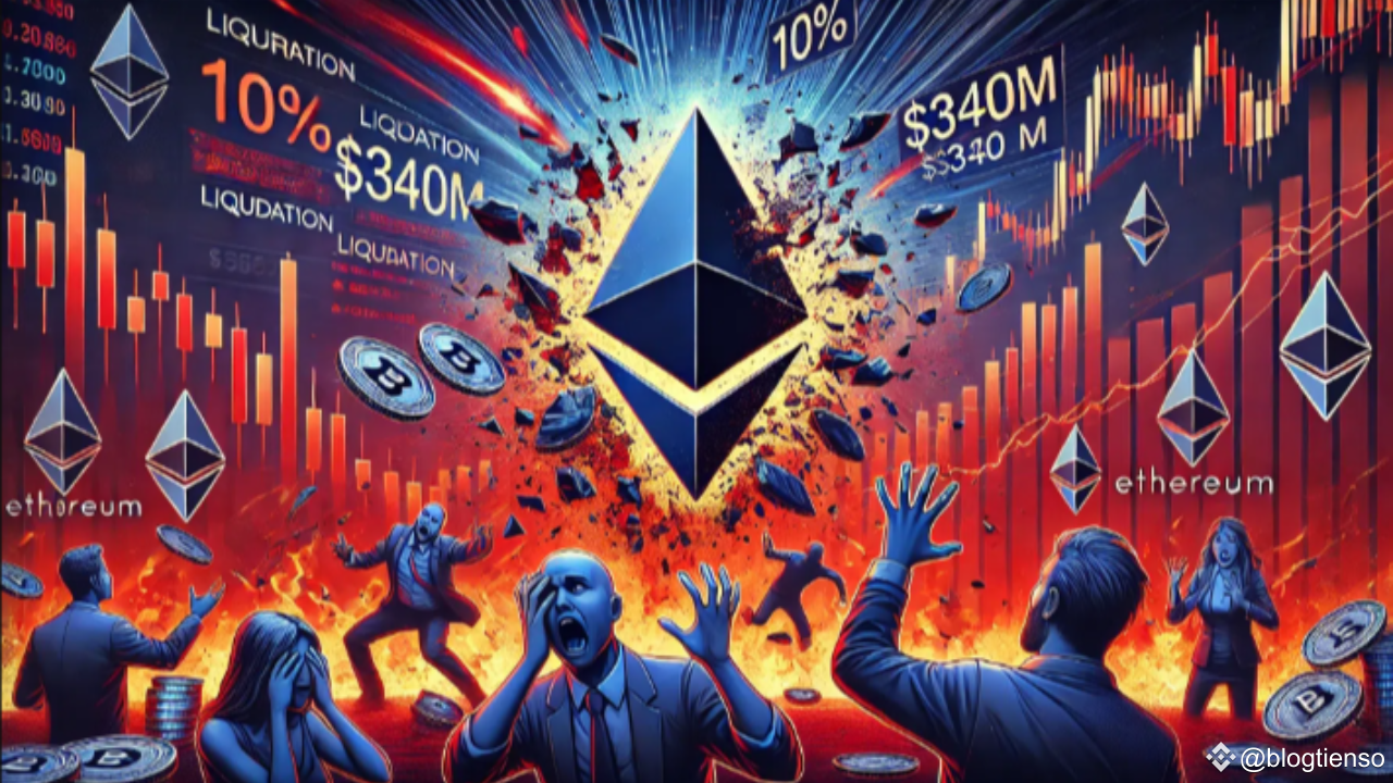 Ethereum Drops 10%: $340 Million Liquidation Sparks Market Collapse ...