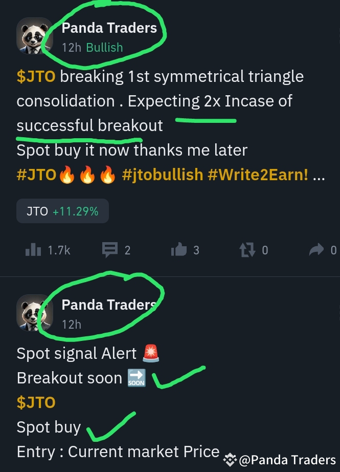 PandaProTraders nunca mente😏😏😏 Como eu disse há 12 horas, | Panda Traders na Binance Square
