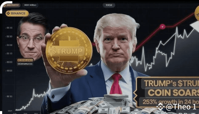 🚨 TRUMP Token Drops 7.38%! Buy the Dip or Brace for More Vo | Theo 1 on ...