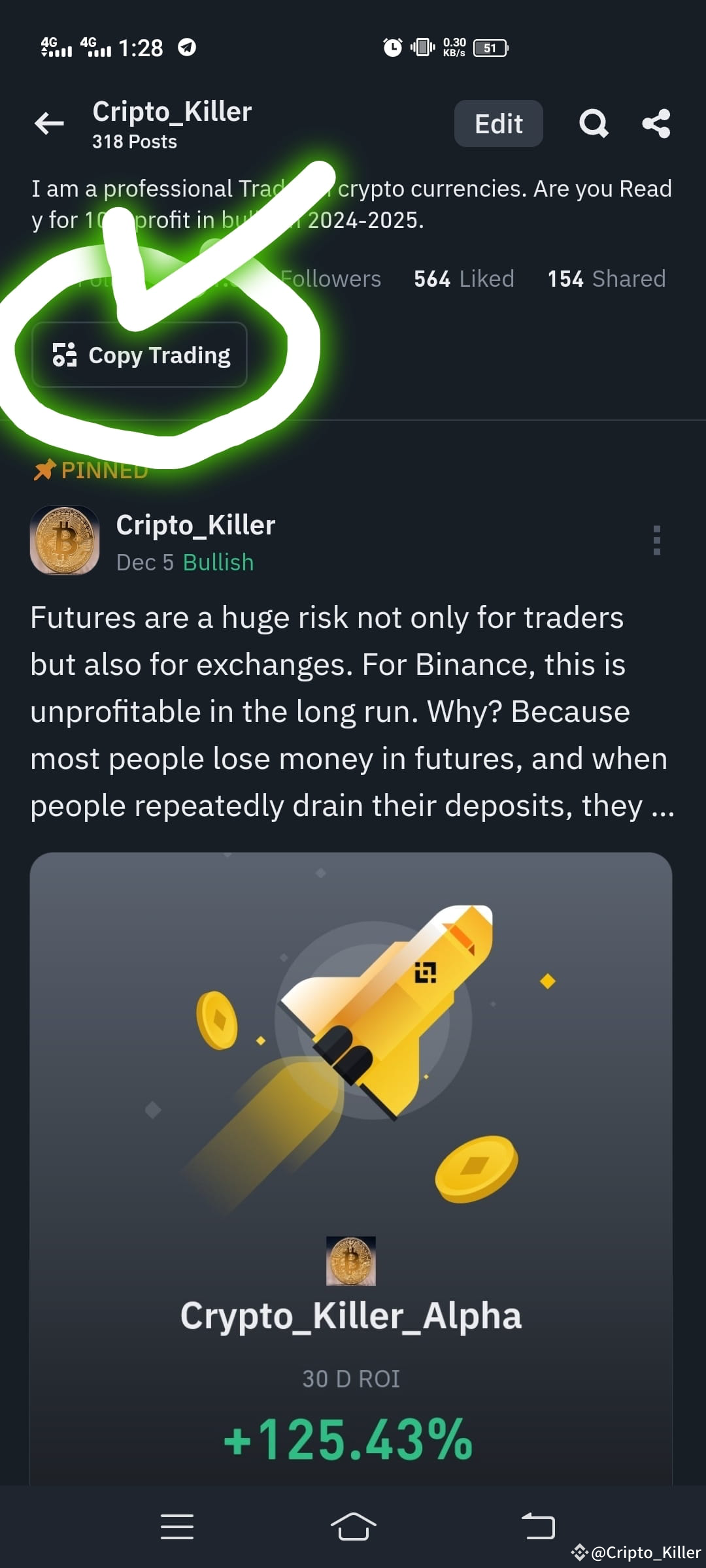 Huge Profit coming in next some weeks so be a pat of it, som | Cripto_Killer on Binance Square