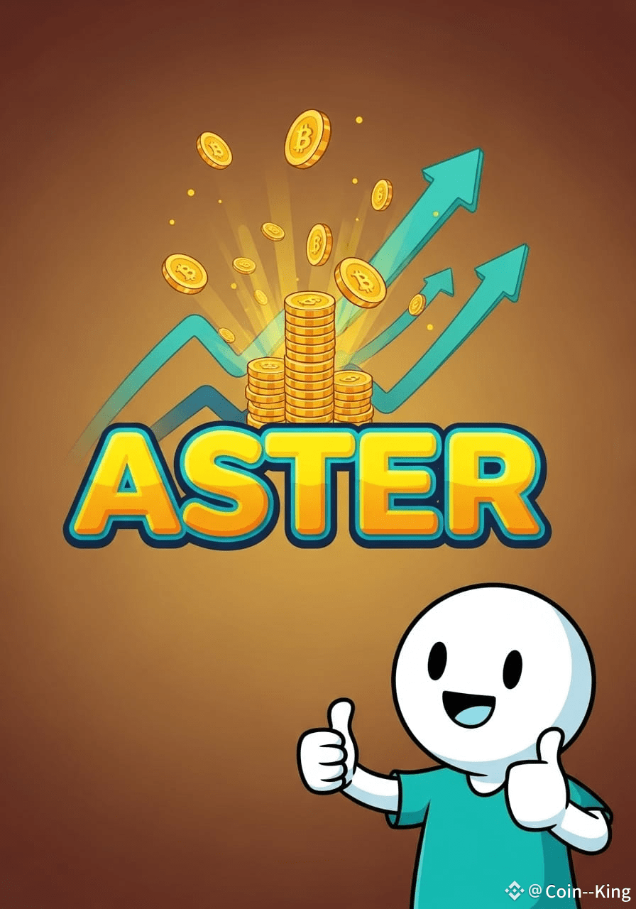 Just jumped into $ASTER today. When I saw the token surge | Coin--King ...