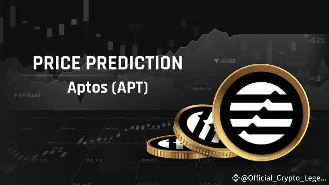 ⚡ Aptos Price Prediction: Can $APT Go Parabolic? 🚀$APT | Official_Crypto_Legend on Binance Square
