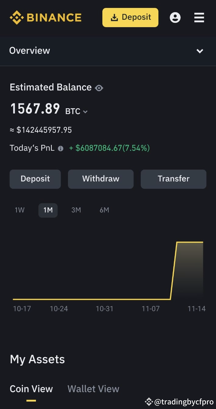 O Rei do Bitcoin está de volta! Três dias atrás, tomei a de ...