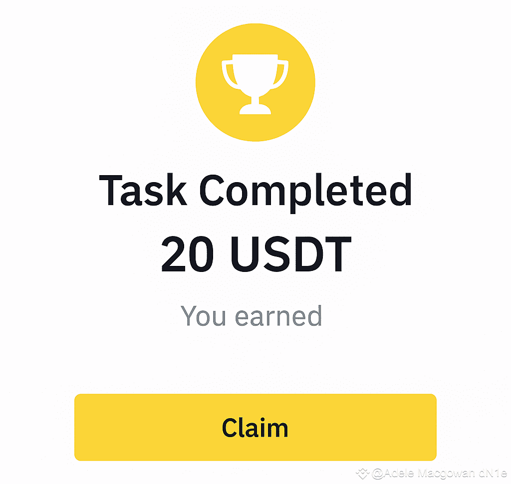 $BTC $ETH Task completed $BTC — 20 USDT earned instantl | Adele ...