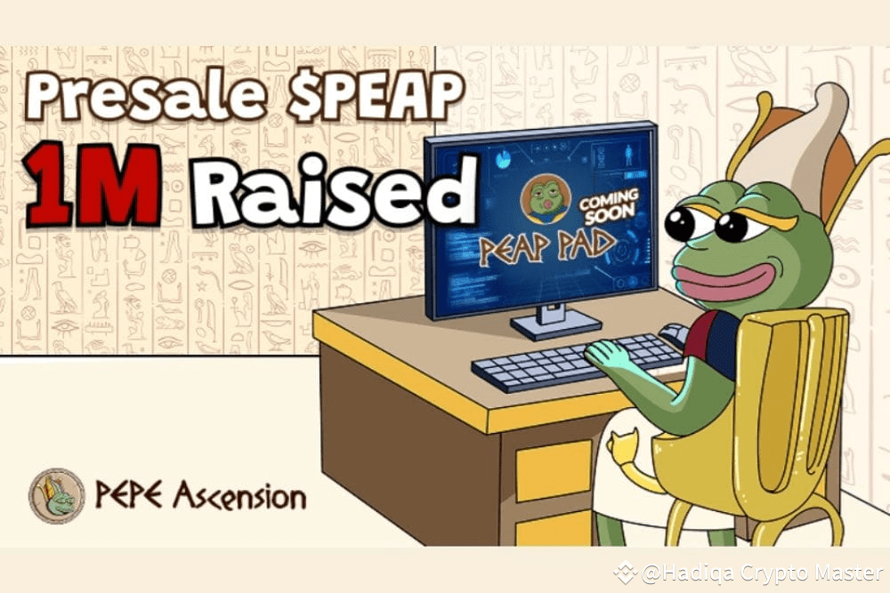 🚀🔥🔥🔥 $PEPE Ascension ($PEAP) Presale Surpasses $1M—A | Hadiqa Crypto ...
