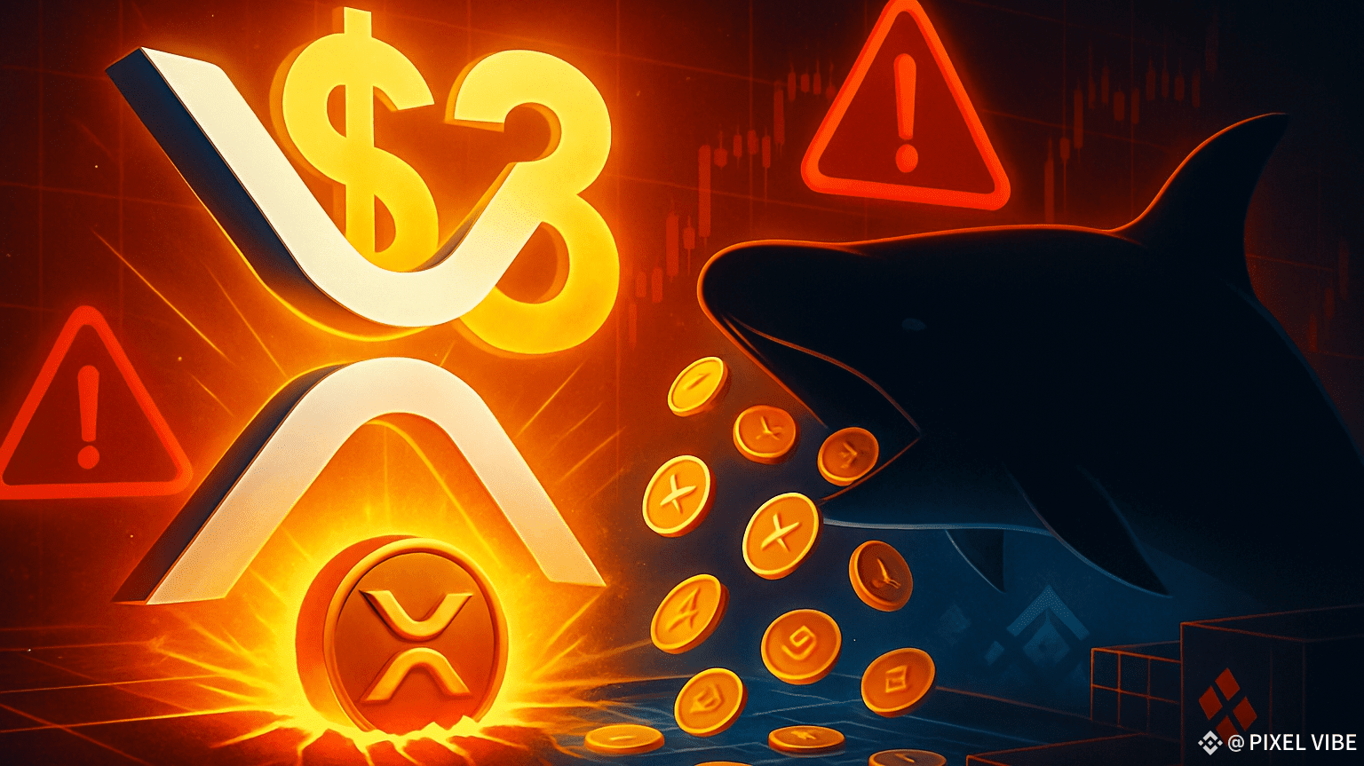 🚨 XRP Hits $3 – But $6B Whale Dump Sends Warning Signs! 🐋⚠️ | Block Trend on Binance Square