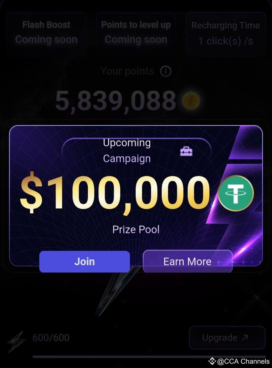 ⚡️⚡️ Airdrop Tap to Earn - Flash Click 🎁Confirmed upcoming | CCA Channels on Binance Square