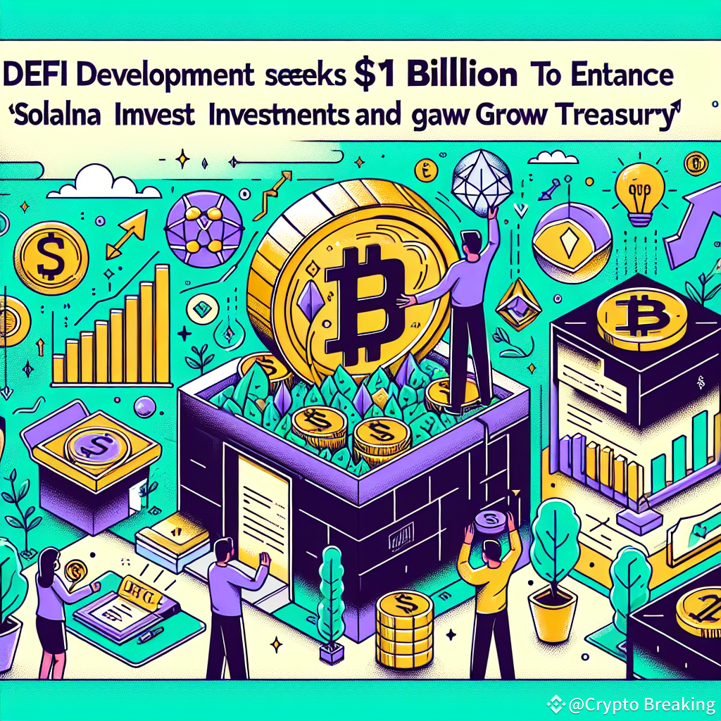 DeFi Development Seeks $1 Billion to Enhance Solana Investments and Grow Treasury | Crypto ...