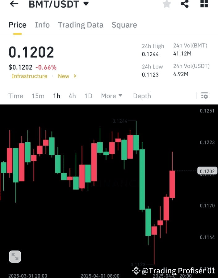 🔥 $BMT /USDT – Wild Volatility! Rebound After Sharp Drop! | Trading Profiser 01 on Binance Square