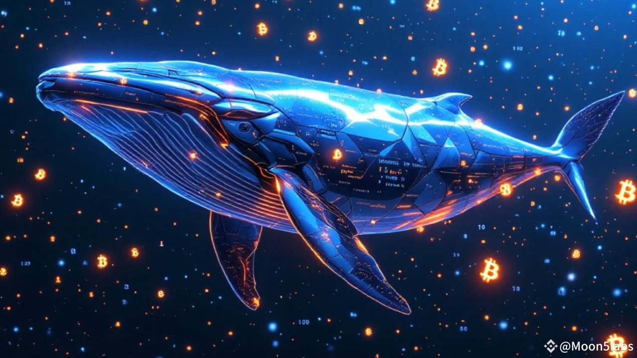 Bitcoin Whales Shock the Market with $900 Million Withdrawals | Moon5labs on Binance Square