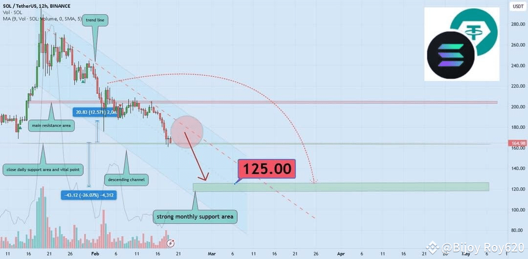 🚨 SOLANA DUMP INCOMING? 📉 Solana (SOL) is testing a cruci | Bijoy ...