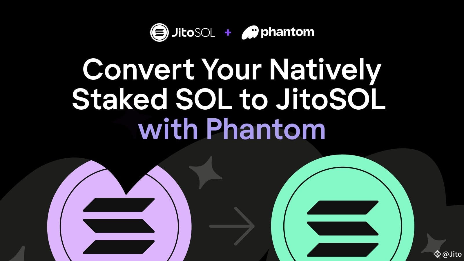 Swap your $SOL directly for $JitoSOL in your @phantom wallet | Jito on ...