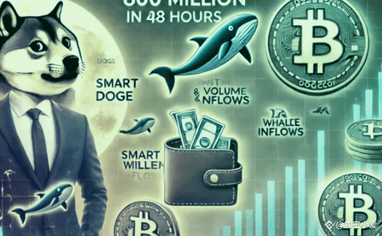 Dogecoin Whale Buys 800 Million DOGE in 48 Hours—Smart Money | 加密小爱 on Binance Square