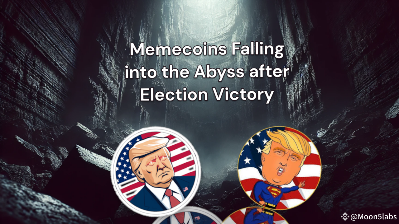 Trump's Memecoin Crash: Tokens Drop 50% After Election Victory ...