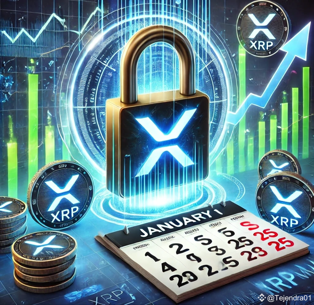 🚨 Massive $XRP token(1 billion) Unlock on January 1: What | Tejendra01 on Binance Square