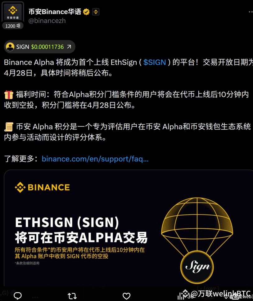 Blindly guessing the next round of sign airdrop qualificatio | 万联 ...