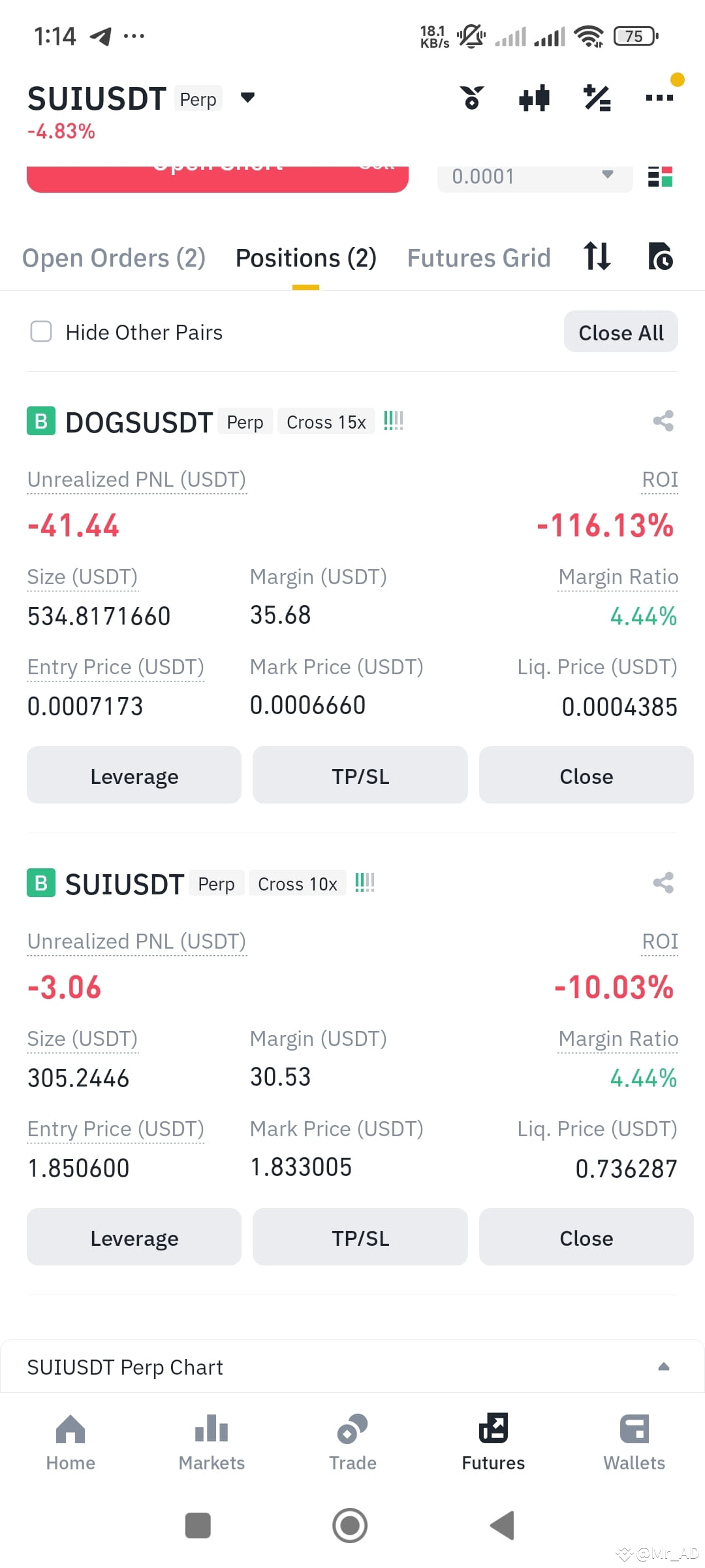 $DOGS $SUI Should I worry ? or things will be normalised, s | Mr_AD on ...