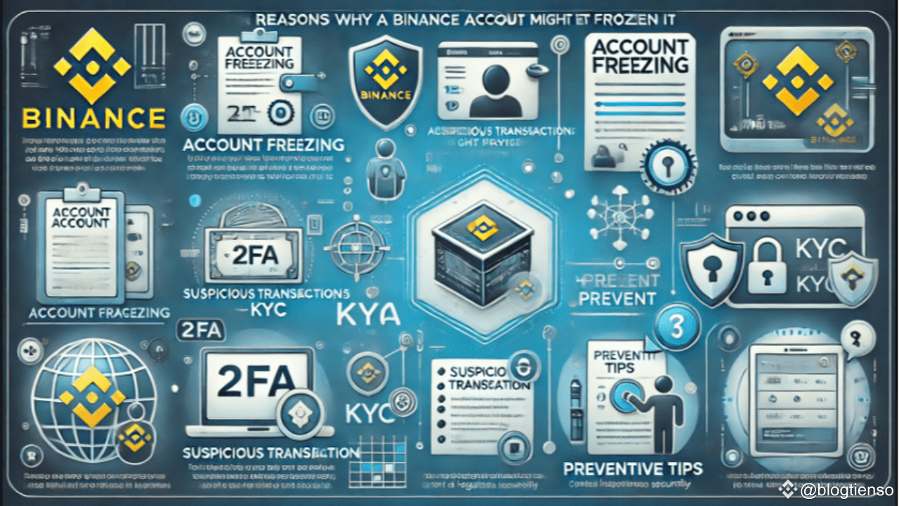 Razones por las que su cuenta de Binance puede congelarse y consejos para evitarlo | blogtienso ...