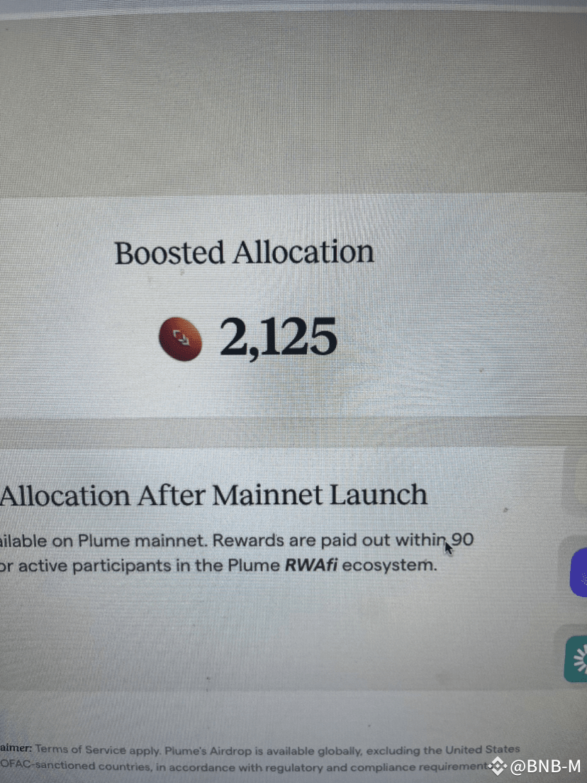 $Plume is here. | BNB-M on Binance Square