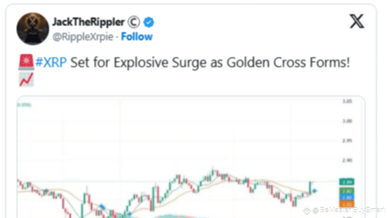 Pundit: XRP Set for Explosive Surge as Golden Cross Forms | BeMaster ...