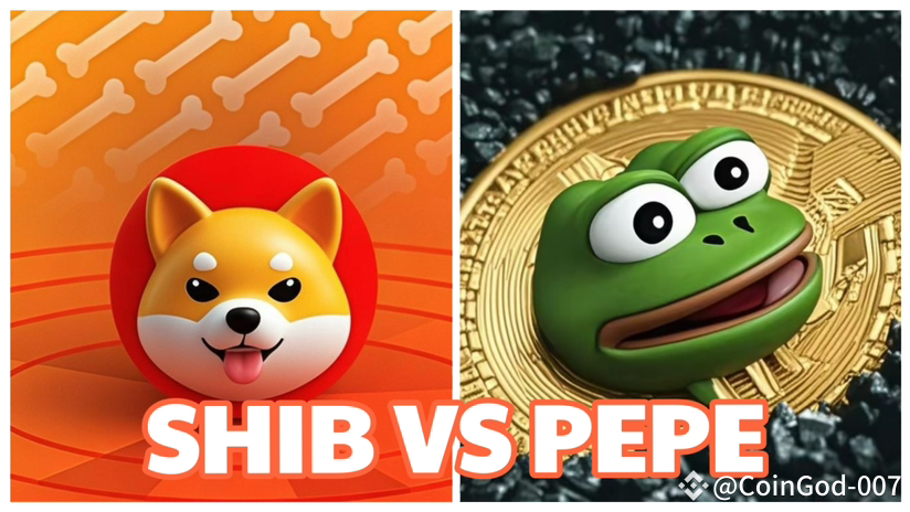 🦊SHIB vs 🐸PEPE, Who is the King of Shanzhai? | CoinGod-007 on Binance ...